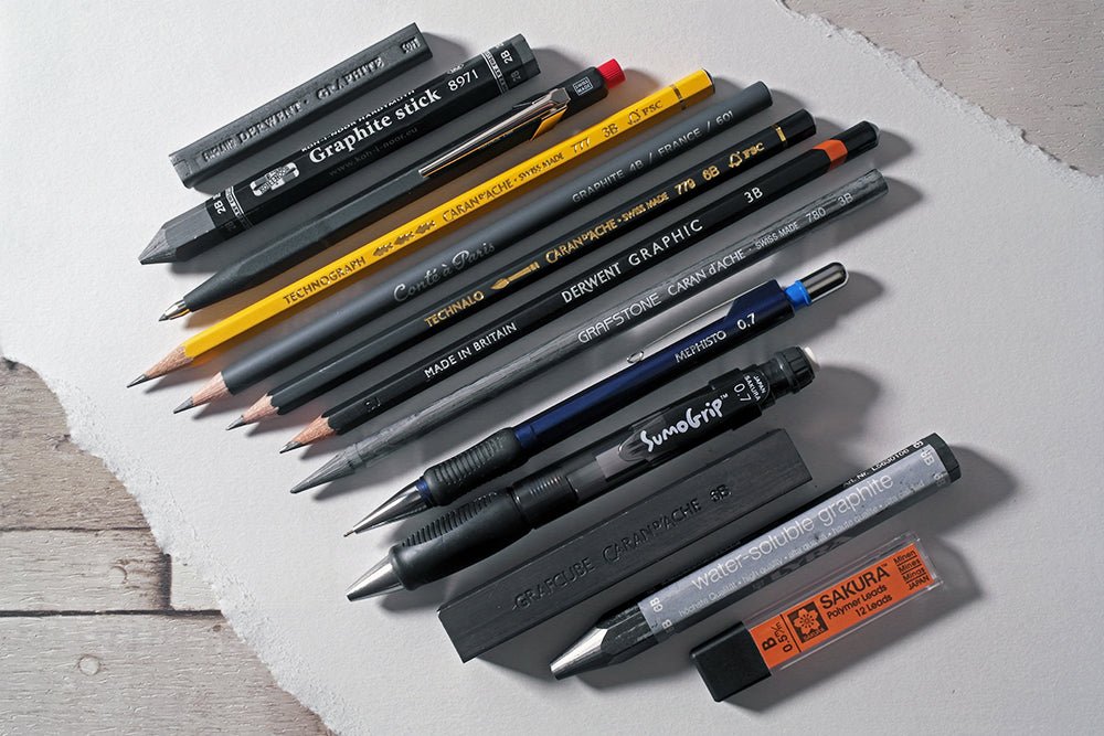Charcoal, Graphite and Pastels – Guiry's